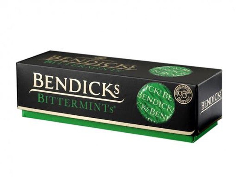 Compra Online Bendicks Chocolate con Menta 200g. Producto Exclusivo y ...
