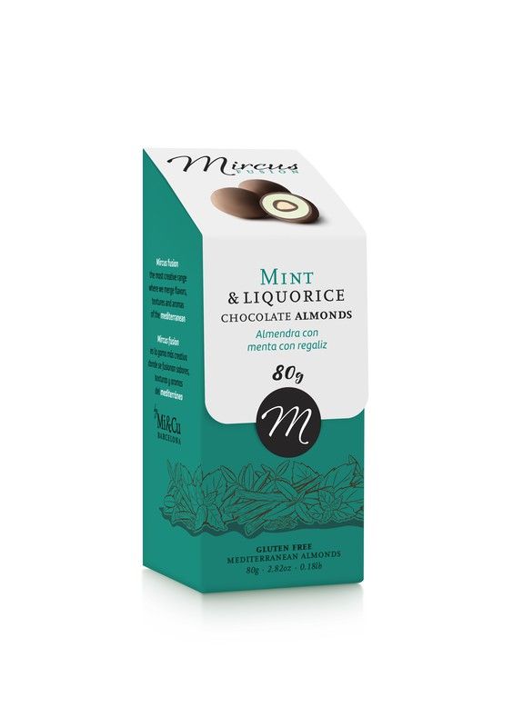 Bombones de Chocolate de la marca Mi&Cu de Regaliz y Menta gourmet en ...