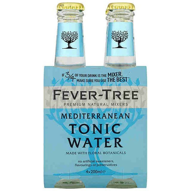Fever Tree Tonica Medit Pack 4x200 ml — Area Gourmet
