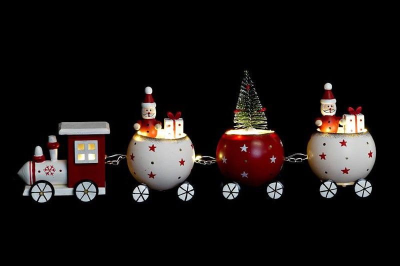 Compra Online Figura con Luces Led Madera Tren en nuestra Tienda Online ...