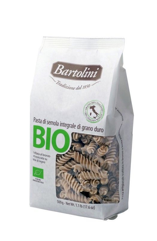 Compra online Fusilli Integral Pasta Bartolini Bio 500 grs. Pasta ...