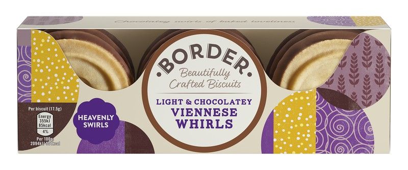 Compra online Galleta Border Light and Chocolate Viennese Whirls 150 ...