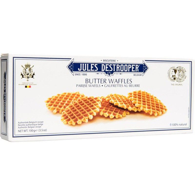 Galletas belgas waffles 100 grs jules destrooper — Area Gourmet