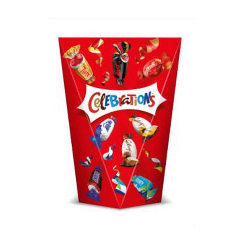 Compra Online Mars Chocolate Navidad Celebrations Caja Pequeña 185g ...