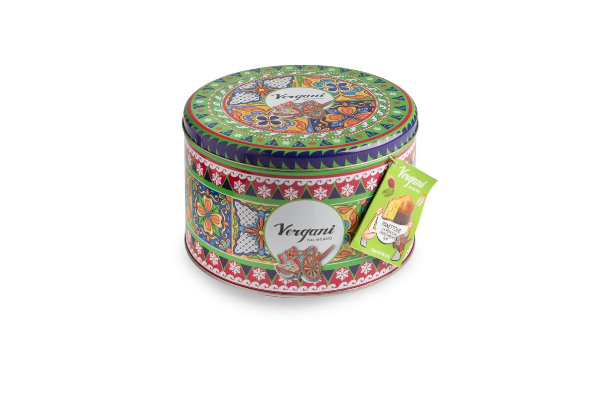 Compra online Panettone Italiano Artesano Vergani Lata Pistacho 750 grs ...