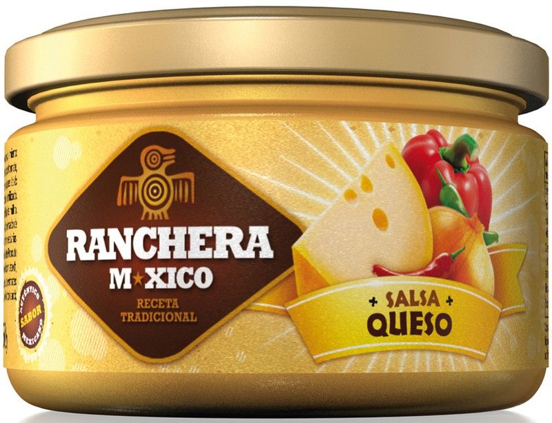 Comida mejicana gourmet. Salsa mexicana de la marca la ranchera ...
