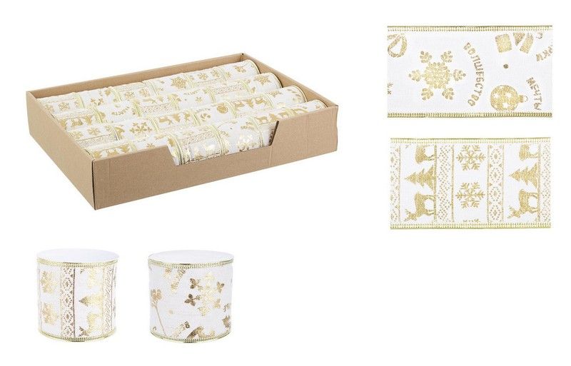 Compra Online Rollo Lazo Navidad 2,7 metros Natural en nuestra Tienda ...