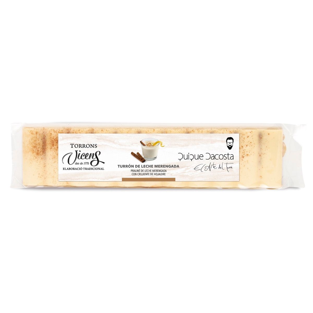 Compra online Turrón Vicens de Leche Merengada Chef Quique Dacosta 300g ...